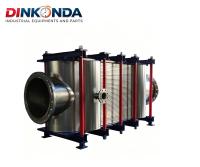 China TEMA Welded Plate Power Plant Heat Exchangers DN250 DN25 Customizable for sale