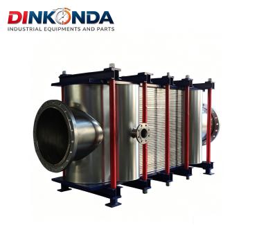 China TEMA Welded Plate Power Plant Heat Exchangers DN250 DN25 Customizable for sale