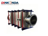 China TEMA Welded Plate Power Plant Heat Exchangers DN250 DN25 Customizable for sale