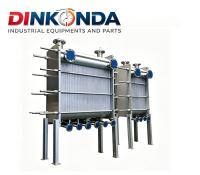 China Titanium TA1 Hastelloy C-276 Laser Plate PHE Heat Exchanger DN50-DN300 Fully Welded Flange for sale