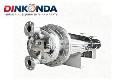 China Horizontal Concentric Fin And Tube Heat Exchanger GMP Standard Stainless Steel Custom for sale