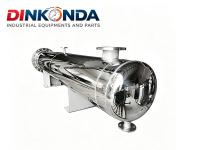 China Horizontal Concentric Fin And Tube Heat Exchanger GMP Standard Stainless Steel Custom for sale