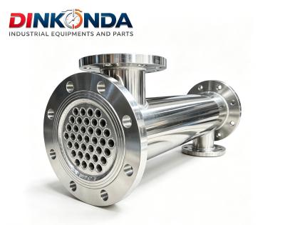 China Hygienic Horizontal Power Plant Heat Exchangers Stainless Steel Finned Tube for sale