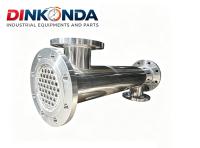 China Hygienic Horizontal Power Plant Heat Exchangers Stainless Steel Finned Tube for sale