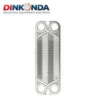 China Cleanable Vicarb Power Plant Heat Exchangers Plate Double Wall Metal for sale