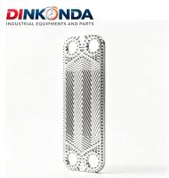 China Cleanable Vicarb Power Plant Heat Exchangers Plate Double Wall Metal for sale