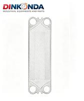 China GEA Kelvion VT 40 Herringbone Ripple PHE Plate Heat Exchanger Replacement 0.6MPa‑1.6MPa for sale