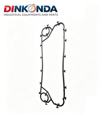 China DINKONDA GLOBAL Power Plants Special GEA VT/N/NT Multi Series Snap in Plate Sealing Groove Detachable Plate Heat Exchanger Replaces Sealing Gasket for sale