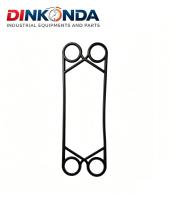 China DINKONDA GLOBAL Power Plants Special VICARB V Series High Temperature Plate Heat Exchanger NBR Nitrile Rubber Molded Vulcanized Buckle Embedded Domestic Alternative Sealing Gasket for sale