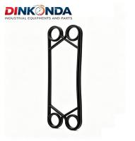 China DINKONDA GLOBAL Power Plants Special VICARB V Series High Temperature Plate Heat Exchanger NBR Nitrile Rubber Molded Vulcanized Buckle Embedded Domestic Alternative Sealing Gasket for sale