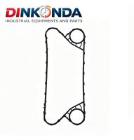 China DINKONDA GLOBAL Power Plants Special Auxiliary Cooling, Lubricating Oil Heat Exchange, FUNKE FP Series Detachable Plate Heat Exchanger With Embedded NBR/EPDM/FKM Sealing Gasket for sale