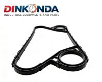 China DINKONDA GLOBAL Power Plants Special Auxiliary Cooling, Lubricating Oil Heat Exchange, FUNKE FP Series Detachable Plate Heat Exchanger With Embedded NBR/EPDM/FKM Sealing Gasket for sale