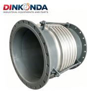 China DINKONDA GLOBAL Power Plants Special Boiler Smoke And Air System, Induced Draft Fan Flange Type Axial Vibration Reduction And Noise Reduction Corrugated Compensator Metal Expansion Joint for sale