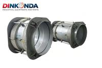 China DINKONDA GLOBAL Power Plants Special 304, 316L Stainless Steel Temperature And Corrosion Resistant Large Pull Rod Transverse Corrugated Compensator Metal Expansion Joint for sale