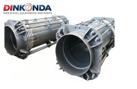 China DINKONDA GLOBAL Power Plants Special 304, 316L Stainless Steel Temperature And Corrosion Resistant Large Pull Rod Transverse Corrugated Compensator Metal Expansion Joint for sale