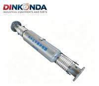 China DINKONDA GLOBAL Power Plants Special DN50-DN2000 Flange Connection Bypass Type Internal And External Pressure Balance Compensator Metal Corrugated Expansion Joint for sale