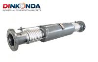 China DINKONDA GLOBAL Power Plants Special DN50-DN2000 Flange Connection Bypass Type Internal And External Pressure Balance Compensator Metal Corrugated Expansion Joint for sale