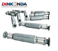 China DINKONDA GLOBAL Power Plants Special DN50-DN2000 Flange Connection Bypass Type Internal And External Pressure Balance Compensator Metal Corrugated Expansion Joint for sale
