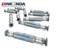 China DINKONDA GLOBAL Power Plants Special DN50-DN2000 Flange Connection Bypass Type Internal And External Pressure Balance Compensator Metal Corrugated Expansion Joint for sale