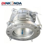 China DINKONDA GLOBAL Power Plants Special DN50-DN2000, PN1.6-PN6.3MPa High Pressure Resistant Corrugated Compensator Flange Type High Pressure Metal Corrugated Expansion Joint for sale