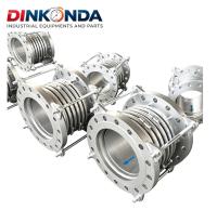 China DINKONDA GLOBAL Power Plants Special DN50-DN2000, PN1.6-PN6.3MPa High Pressure Resistant Corrugated Compensator Flange Type High Pressure Metal Corrugated Expansion Joint for sale
