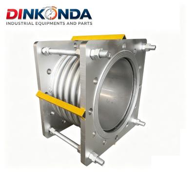 China Square Flanged Radial Hvac Duct Expansion Joint Metallic Bellows 0.1MPa~1.0MPa for sale