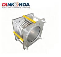 China Square Flanged Radial Hvac Duct Expansion Joint Metallic Bellows 0.1MPa~1.0MPa for sale