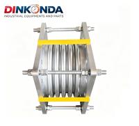 China Square Flanged Radial Hvac Duct Expansion Joint Metallic Bellows 0.1MPa~1.0MPa for sale