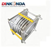 China Square Flanged Radial Hvac Duct Expansion Joint Metallic Bellows 0.1MPa~1.0MPa for sale