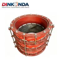 China Circular HVAC Power Plant Expansion Joints Multi Layer Silicone Rubber Composite Skin For Flue Duct for sale