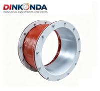 China 220V Silicone Rubber Flexible Joint Bellow Flexible Flue Fabric Skin 10Nm-1000Nm for sale