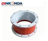 China 220V Silicone Rubber Flexible Joint Bellow Flexible Flue Fabric Skin 10Nm-1000Nm for sale