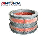 China Ductwork Power Plant Expansion Joints Circular Non Metallic Flexible Compensator 480V for sale