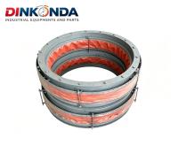 China Ductwork Power Plant Expansion Joints Circular Non Metallic Flexible Compensator 480V for sale