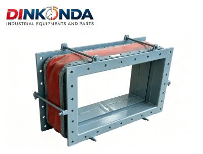 China High Temperature Power Plant Expansion Joints Rubber Fabric Rectangular Non Metallic Bellows for sale