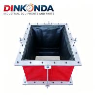 China OEM Non Metallic Expansion Joint Bellows Fabric Silicone Rubber Multi Directional Displacement Compensator for sale