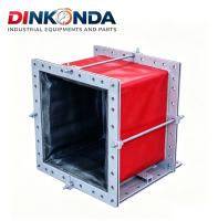 China OEM Non Metallic Expansion Joint Bellows Fabric Silicone Rubber Multi Directional Displacement Compensator for sale