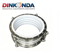 China PTFE Lined Power Plant Expansion Joints Stainless Steel Metal Axial Compensator DN50‑DN2000 Corrosion Resistant for sale