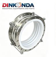 China PTFE Lined Power Plant Expansion Joints Stainless Steel Metal Axial Compensator DN50‑DN2000 Corrosion Resistant for sale