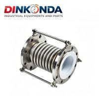 China IP67 PTFE Corrugated Stainless Steel Expansion Joint Single Wave Group Axial Special Compensator for sale