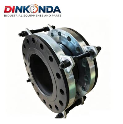 China DN32-DN2000 Single Sphere Power Plant Expansion Joints NBR EPDM Rubber PN40 for sale