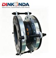 China DN32-DN2000 Single Sphere Power Plant Expansion Joints NBR EPDM Rubber PN40 for sale