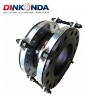 China DN32-DN2000 Single Sphere Power Plant Expansion Joints NBR EPDM Rubber PN40 for sale