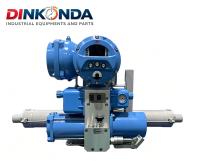 China DINKONDA GLOBAL Power Plants Special 90 ° Partial Rotary Valve Matched With CR Series Partial Rotary Integrated Electro-hydraulic Drive Actuator for sale