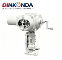 China Angular Stroke Intelligent 0-90 ° Partial Electric Rotating Actuator Variable Frequency for sale