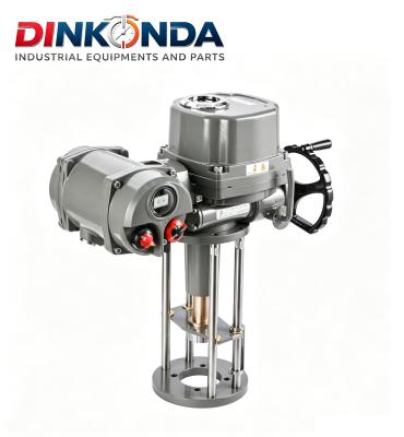 China Custom Linear Electric Valve Actuators 24VDC Exd Ⅱ CT4 Explosion Proof for sale