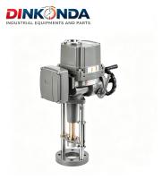 China Custom Linear Electric Valve Actuators 24VDC Exd Ⅱ CT4 Explosion Proof for sale