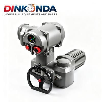 China Manual Automatic Electric Rotation Quarter Turn Actuator 230v Integrated for sale
