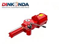 China DINKONDA GLOBAL Power Plants Special 450N. M-25000N. M, 3Bar-8Bar Air Source Pressure, High Torque Angular Stroke Fork Type Pneumatic Actuator for sale
