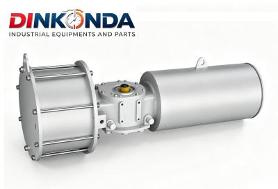 China DINKONDA GLOBAL Power Plants Special AW Series Single Acting Spring Reset/double Acting Heavy-duty 0~90 ° Angular Travel Fork Type Pneumatic Actuator for sale